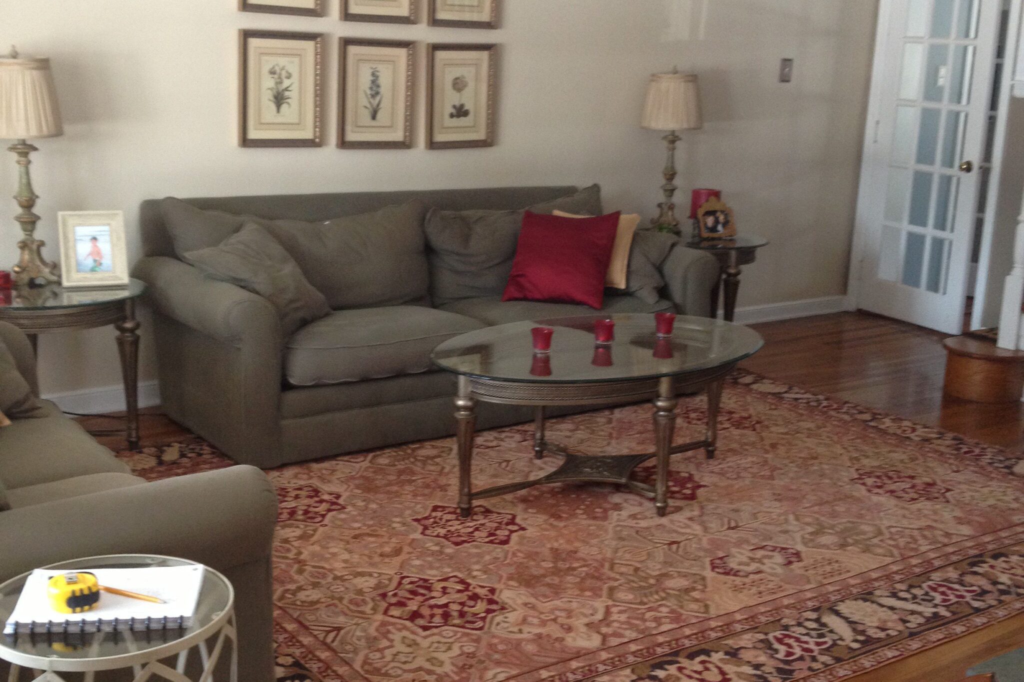 How To Accessorize A Long Wall | Rethink Home Interiors | Home Staging ...